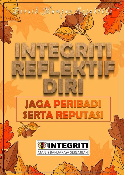 POSTER INTEGRITI | Portal Rasmi Majlis Bandaraya Seremban (MBS)