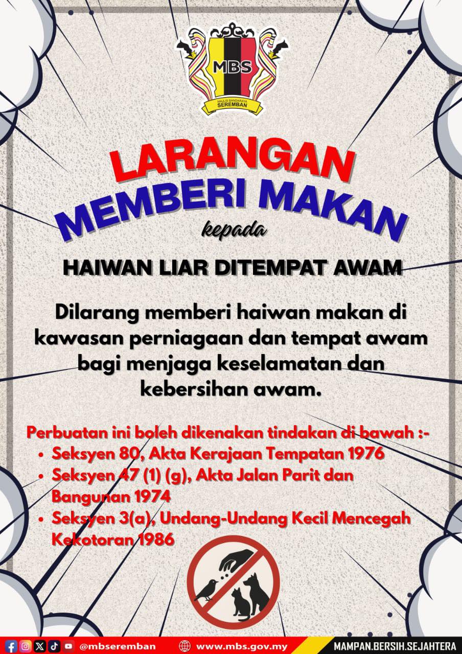 Public Announcement | Official Portal Seremban City Council (MBS)